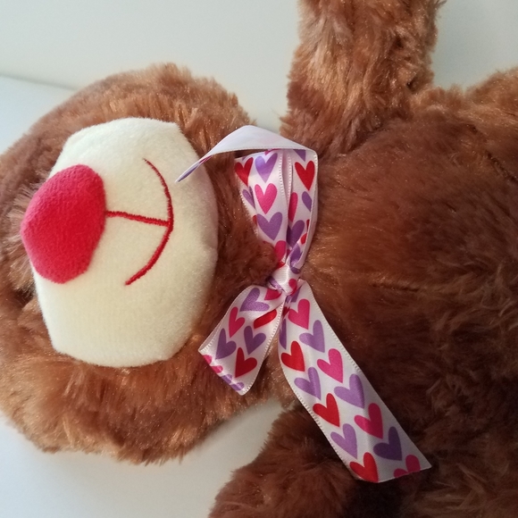 Hugfun | Toys | Hugfun Stuffed Animal Teddy Bear With Bow | Poshmark